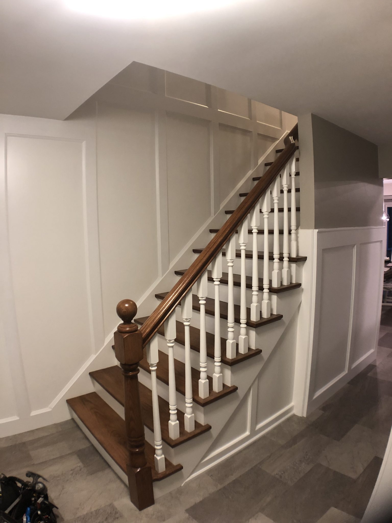 Modern Traditional Wainscoting | Kitchener Trim Carpenter - Trim ...